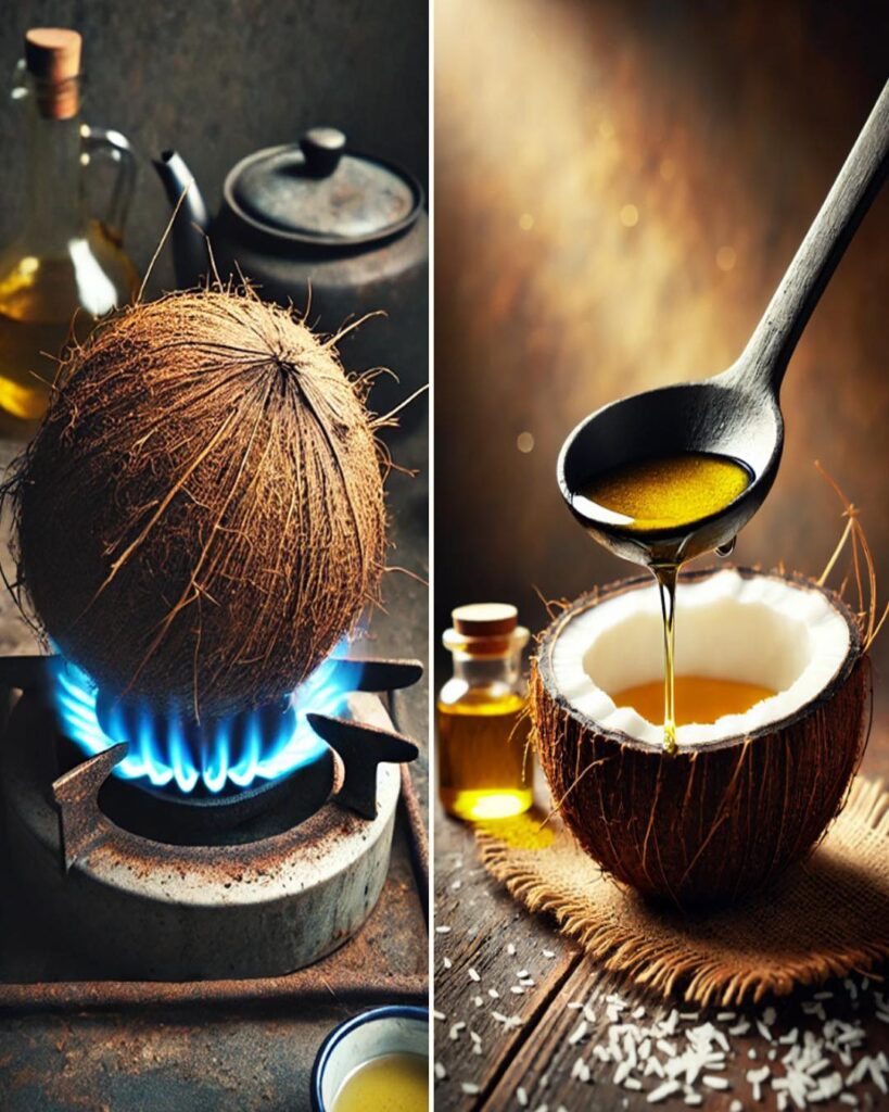 How to Make Coconut Oil at Home – traditional simple method – Animal Weird